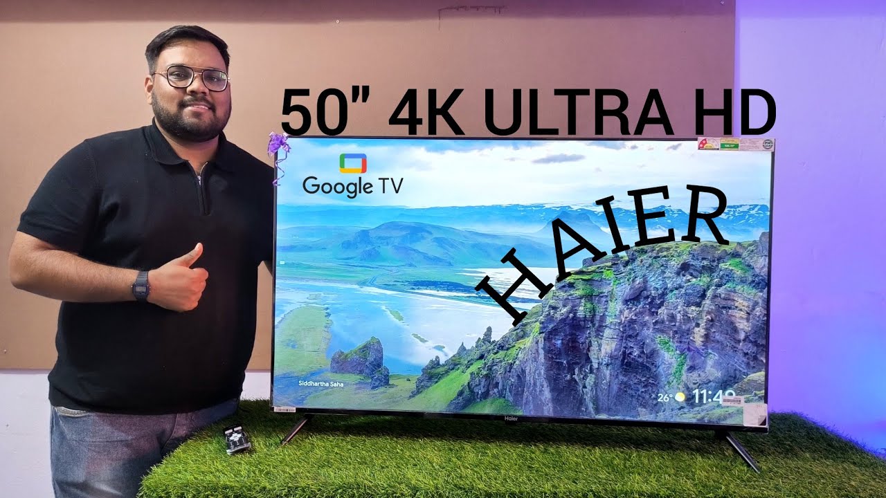 Haier 50 Inch 4k tv | Haier 50 Inch Smart Android Led tv | Haier Google ...