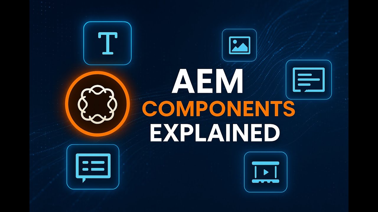 AEM Components Explained | Adobe Experience Manager - YouTube