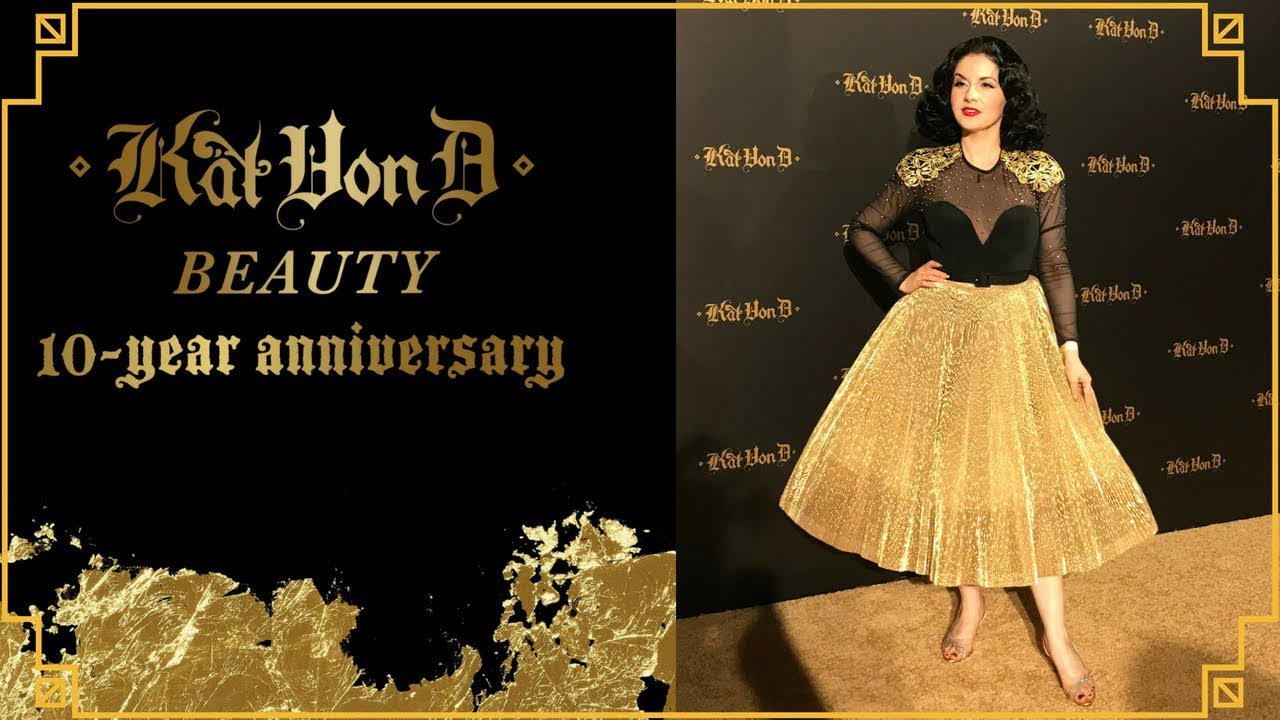 Kat Von D Beauty 10-Year Anniversary Party ♥ Nena Moreno - YouTube