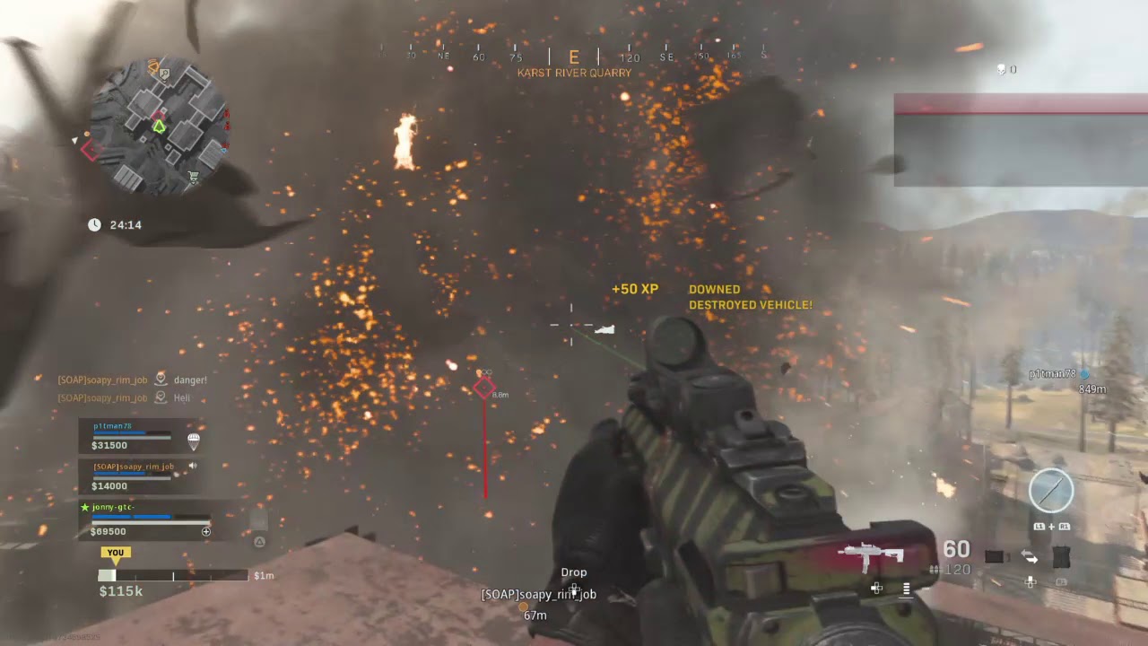 Call of Duty®: Modern Warfare® c4 chopper - YouTube