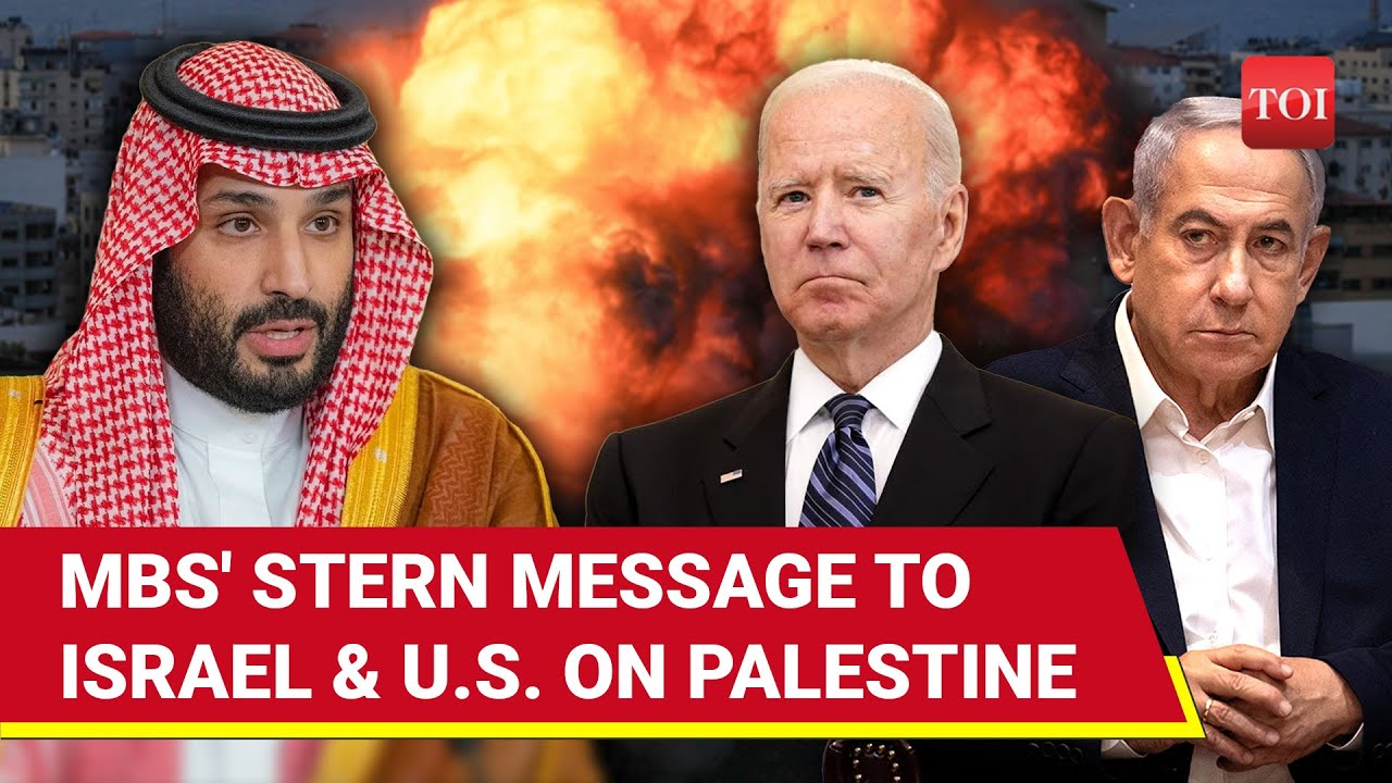 Saudi's MBS Delivers Fiery Speech Against Israel; Makes Big Pro ...