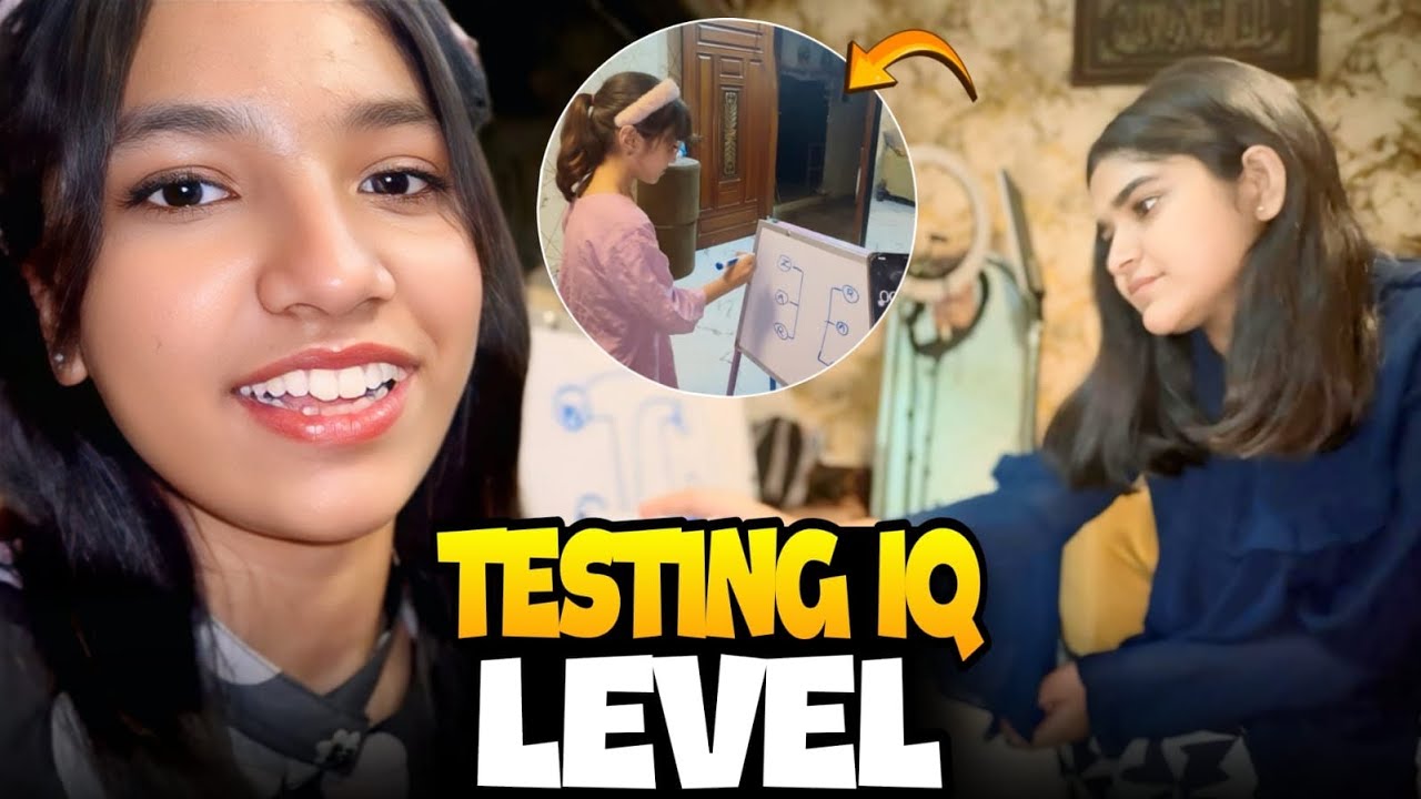 I Q TEST FOR KIDS COMPETITION // SADAF & ALISHA BHI FAIL - YouTube