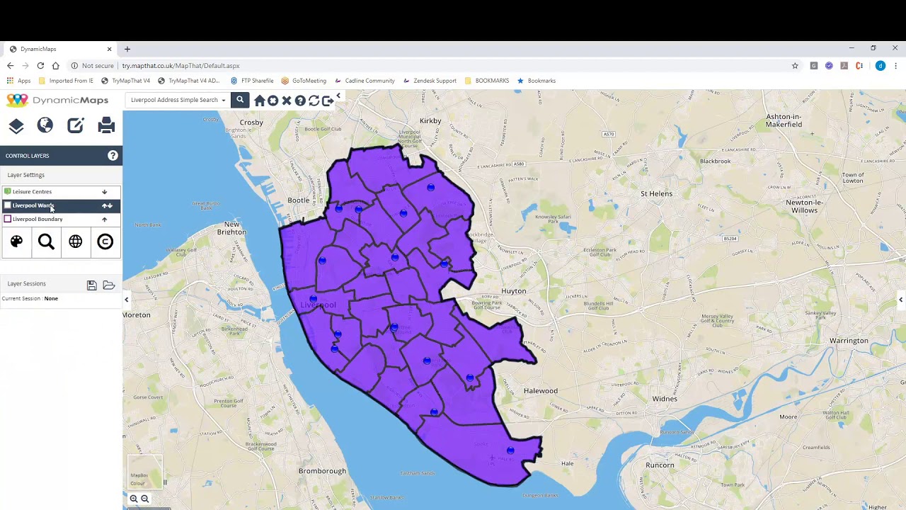 MapThat V4 – Control Layers Tool - YouTube