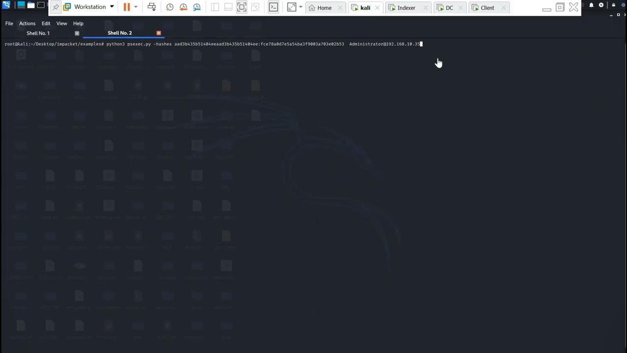 PSEXEC Pass the Hash Detect Splunk - YouTube