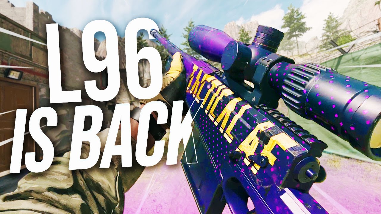 The L96 Sniper is BACK in Modern Warfare 2! - MW2 Road to Orion Camo Ep. 18 - YouTube