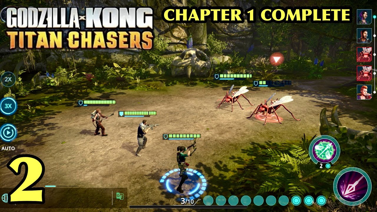 Godzilla X Kong: Titan Chasers | iOS | Expedition: Chapter 1 Complete | Early Access Gameplay ...