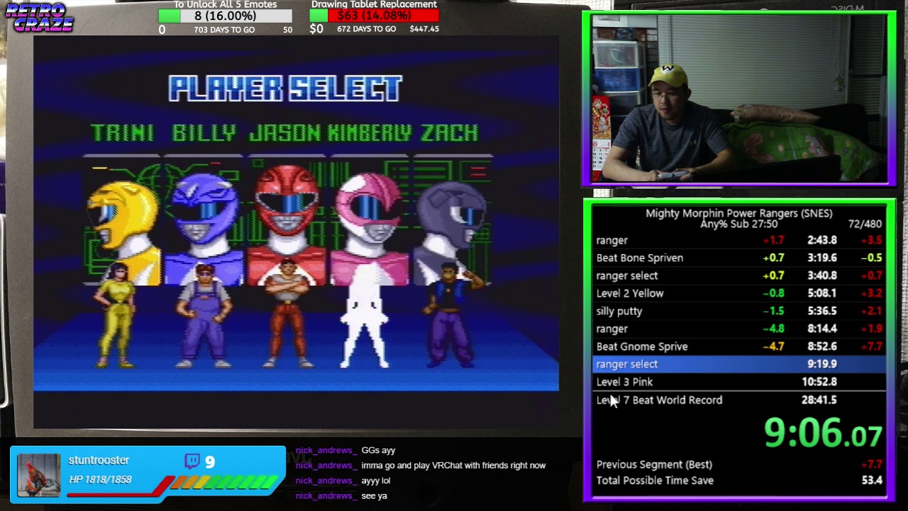 Power Ranger SNES Speedrun Any% 28:32 - YouTube
