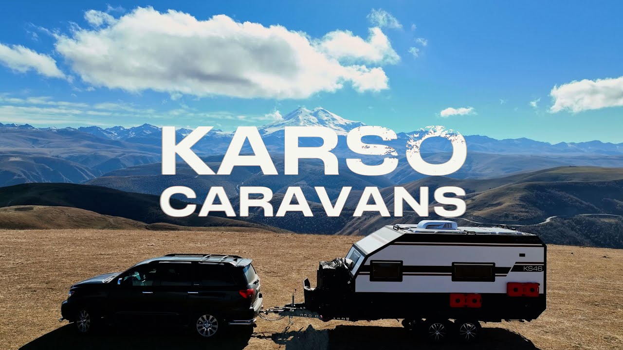 Эльбрус с домом на колесах KARSO caravans. Захватывающее путешествие! - YouTube
