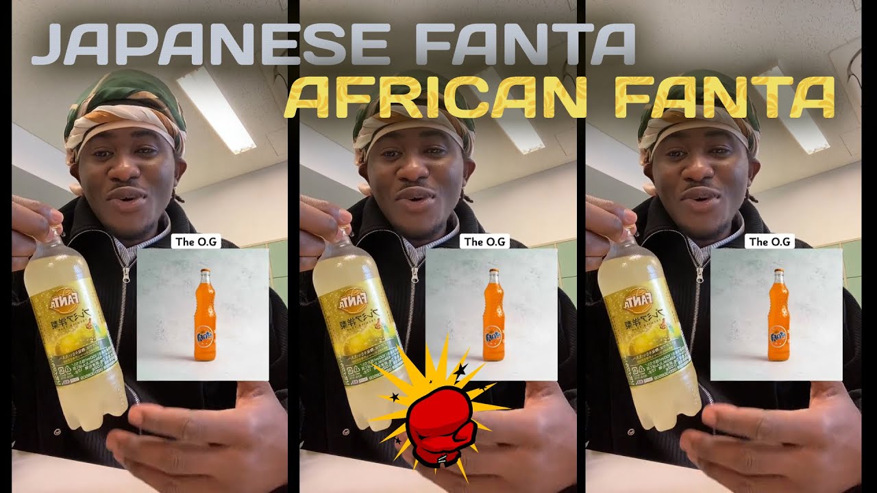 Japanese Fanta VS African Fanta - YouTube