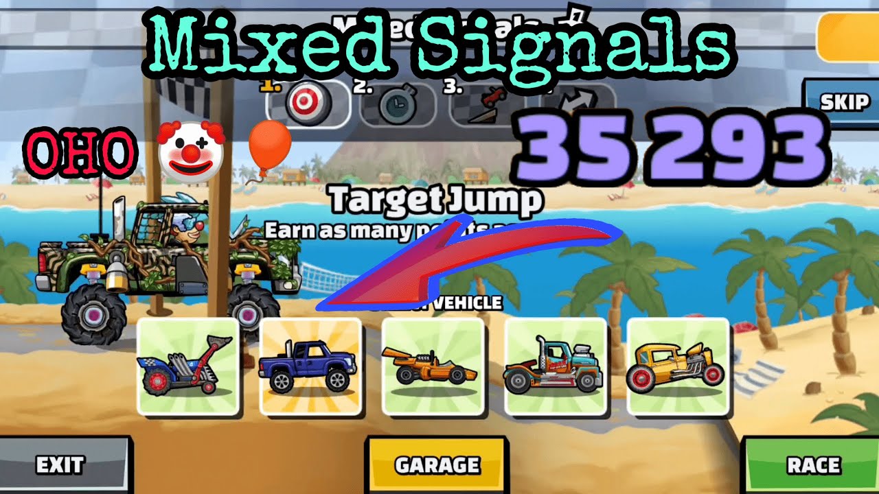 Hill Climb Racing 2 (Mixed Signals) gameplay hcr2 hcr *35 293 - YouTube