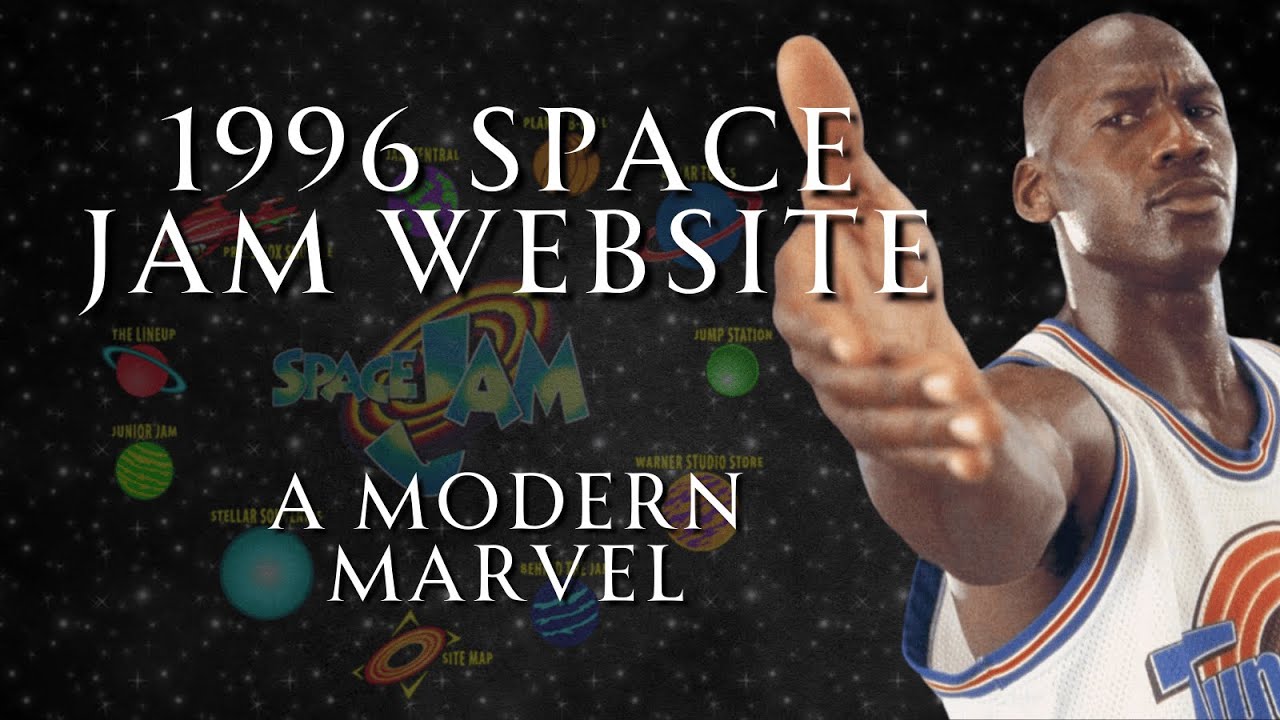 Digital Archaeology | 1996 Space Jam Website - YouTube