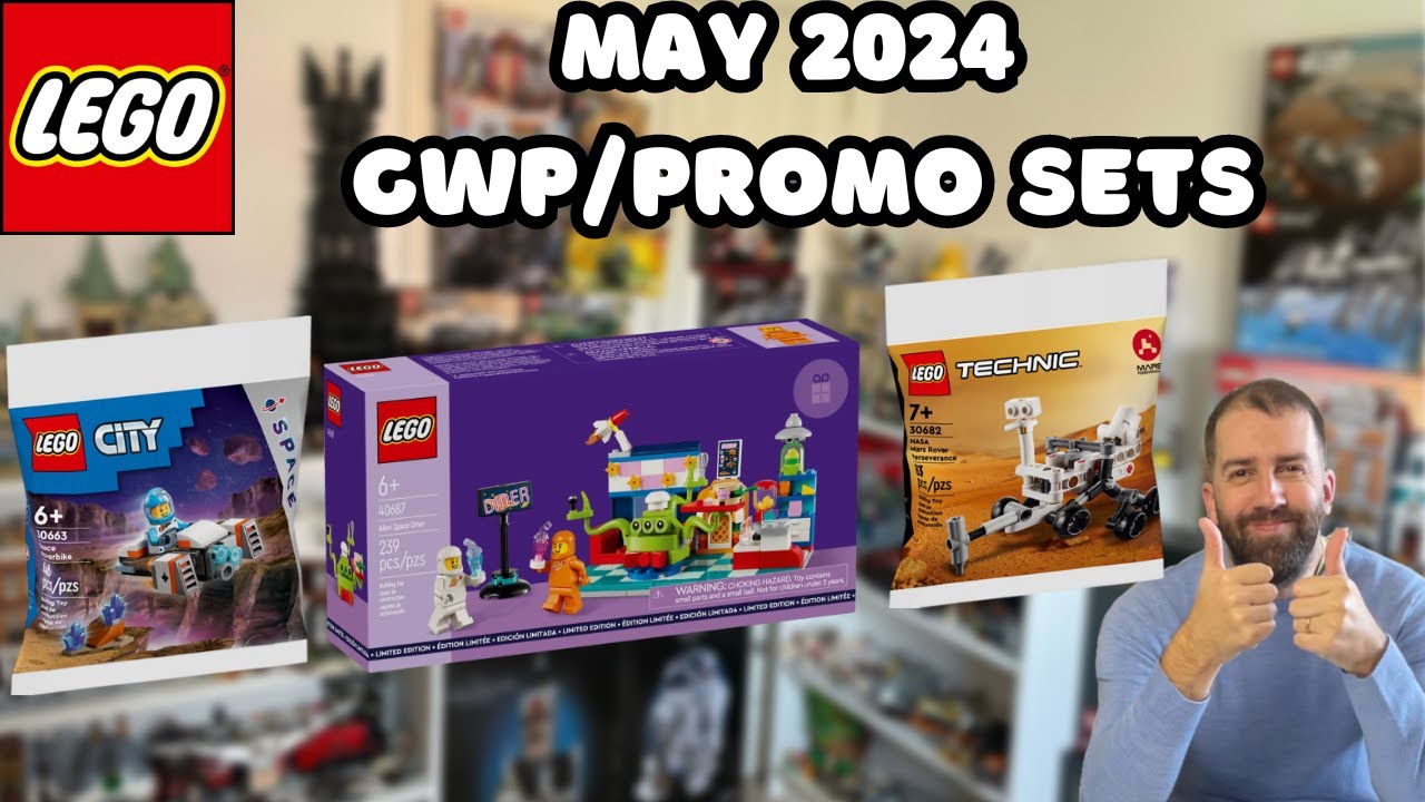 LEGO May 2024 GWP Promo Sets - YouTube