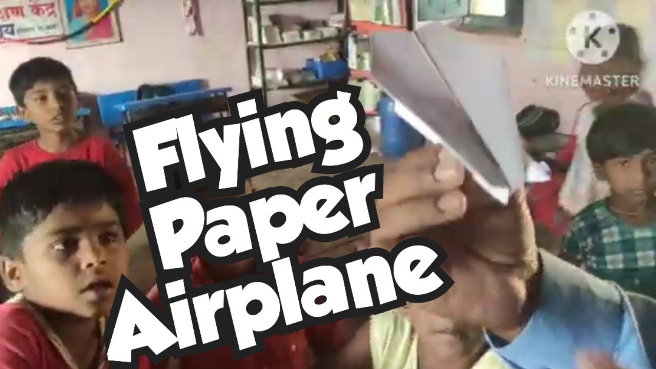 We Tested Easy Long-Distance Paper Airplanes - YouTube