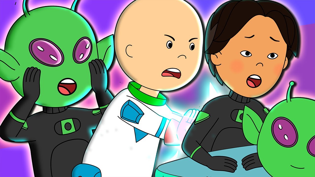 Caillou y el Extraño Mundo Nuevo | Caillou en Español Castellano - YouTube