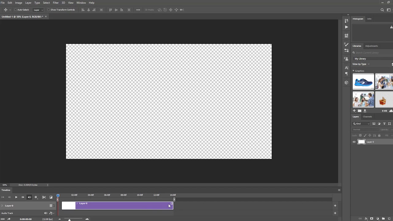 Photoshop Time Line Animation Basics - YouTube
