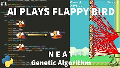 AI Plays Flappy Bird - NEAT Python - YouTube