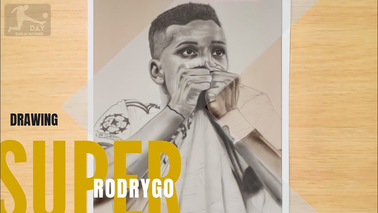 Drawing RODRYGO goal to Manchester City 2022 || photorealistic design ...