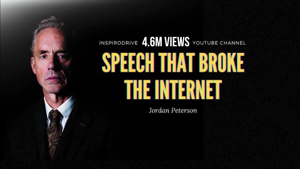 Jordan Peterson's Breakthrough Speech: Unforgetable Message # ...