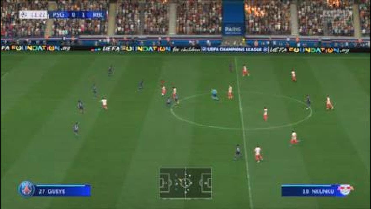Champions league group stages PSG v RB Leipzig players go crazy at end ...
