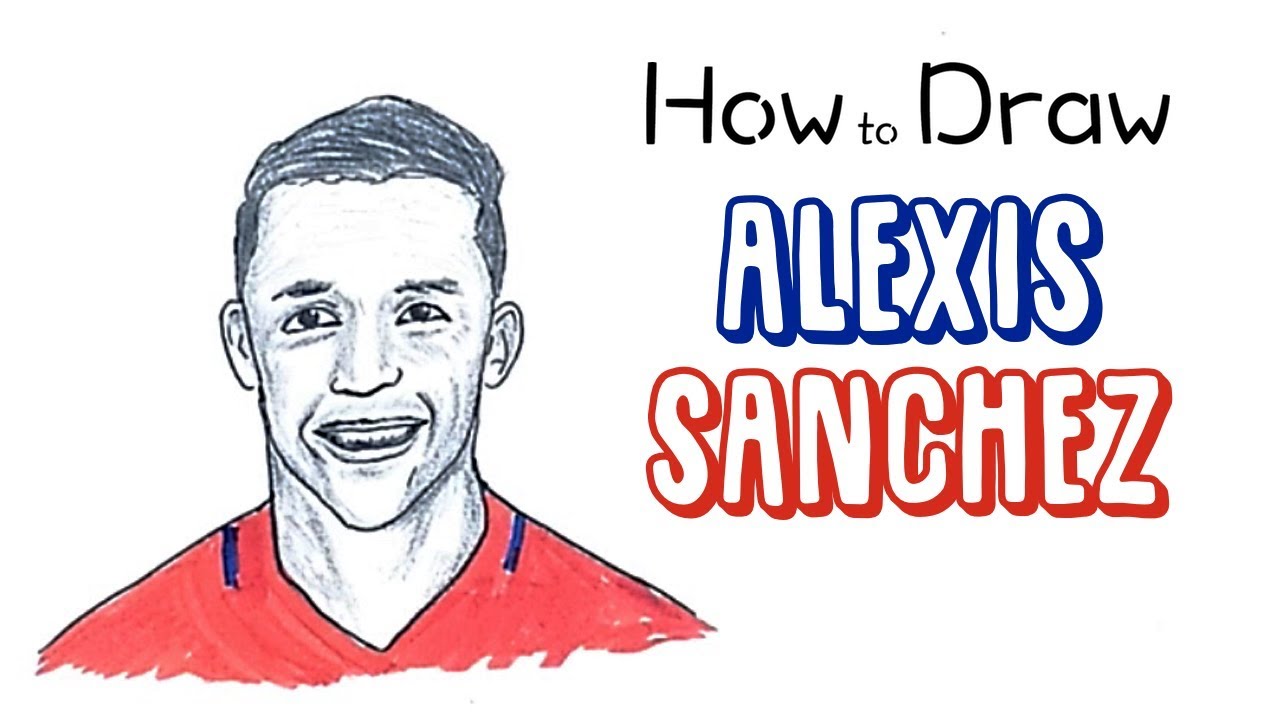 How to Draw Alexis Sanchez - YouTube