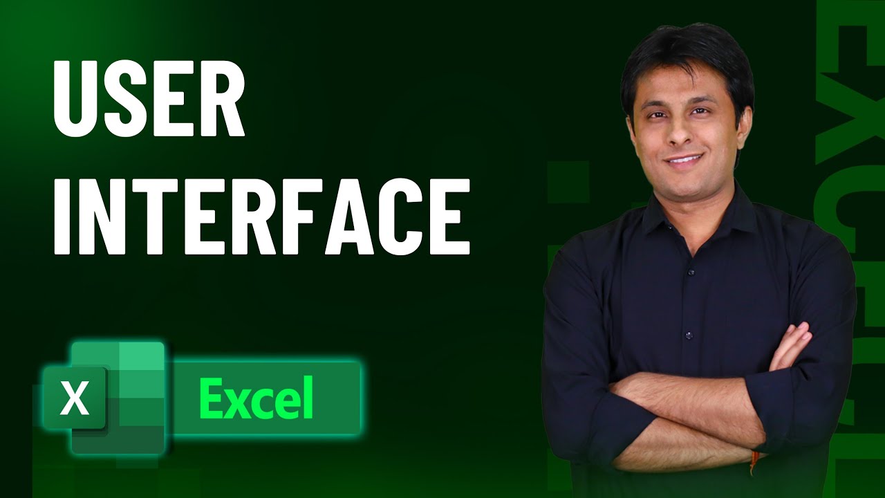 1.2 User Interface | Excel tutorial for Beginner 2022 | Hindi - English ...