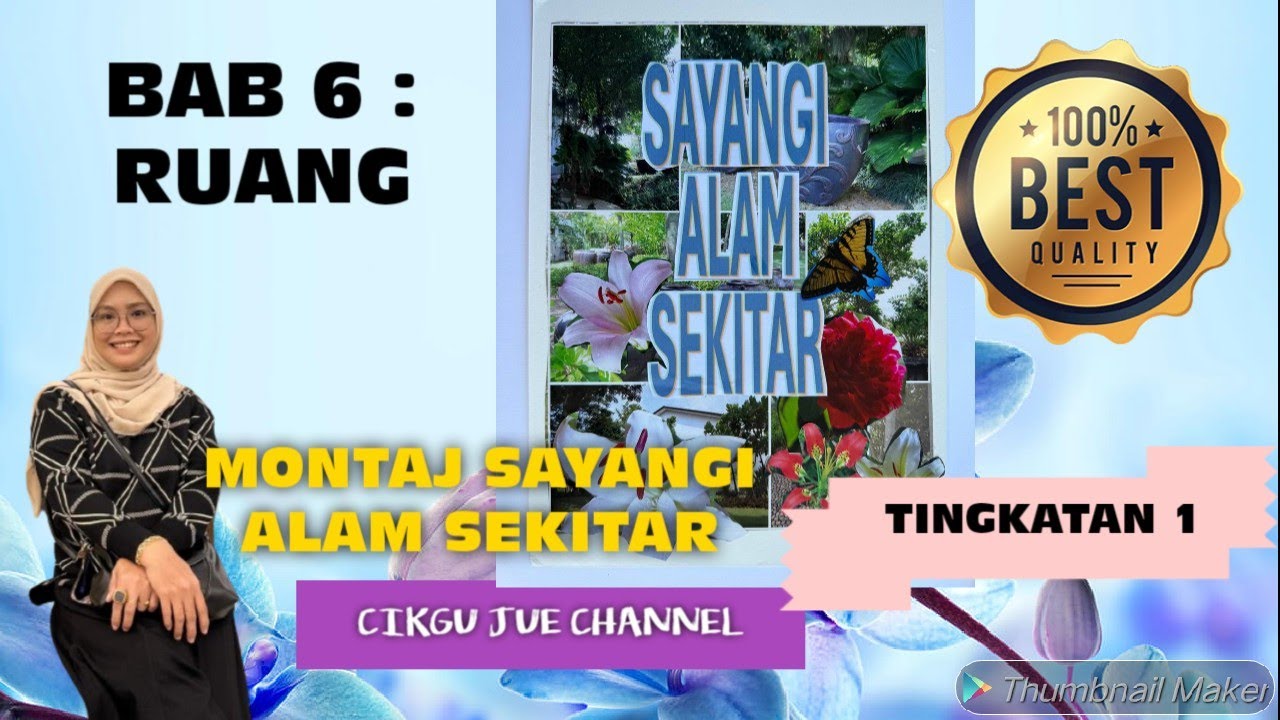 BAB 6 : Ruang/Poster Montaj ( Amali 1) - YouTube