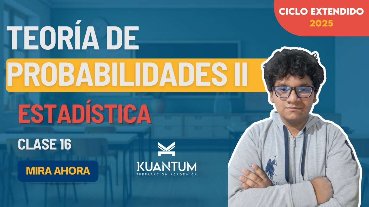 Clase 16: Teoría de Probabilidades II . Clases gratuitas#beca18 - YouTube