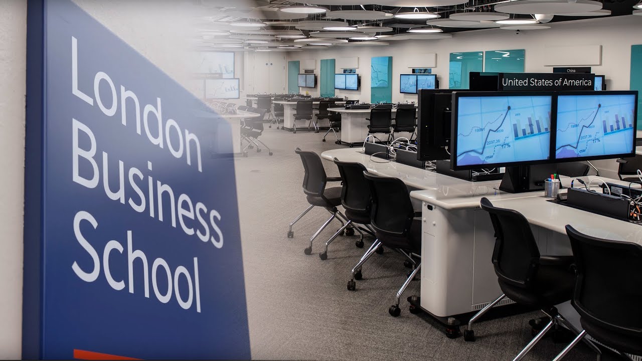 Active learning classroom technology at London Business School - YouTube