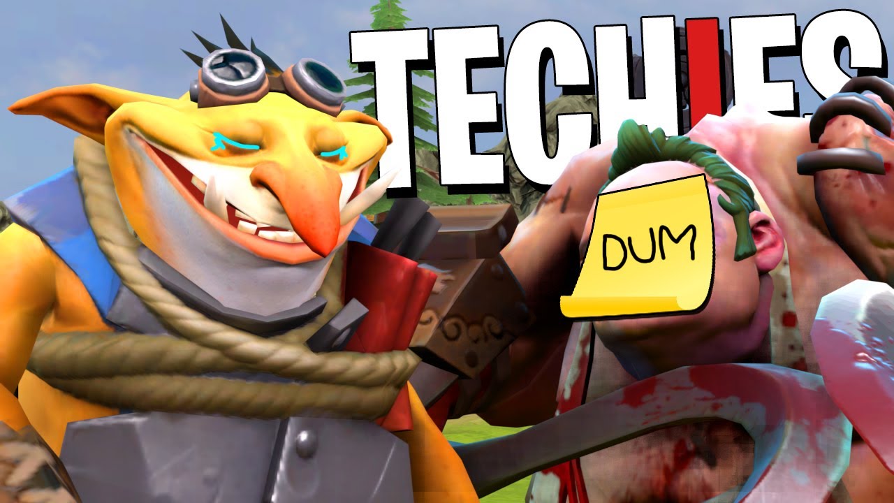 When You Disappoint the Techies - DotA 2 Funny Moments - YouTube