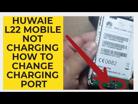 Huwaie L22 mobile not charging how to change charging port step by step ...