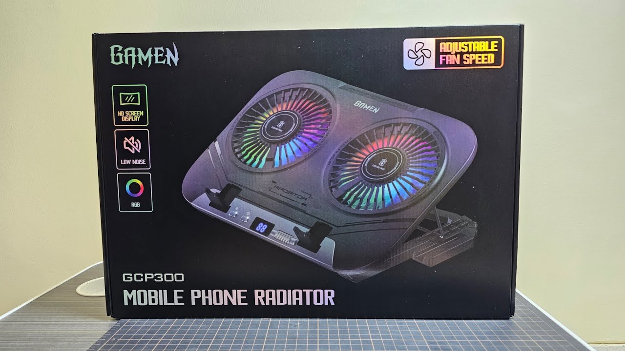 Unboxing Review Singkat Laptop Cooler Gamen GCP 300 (Bahasa Indonesia ...