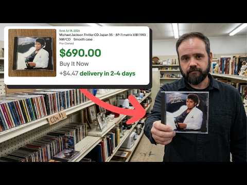 The Secret to Thrifting Insanely Valuable CDs