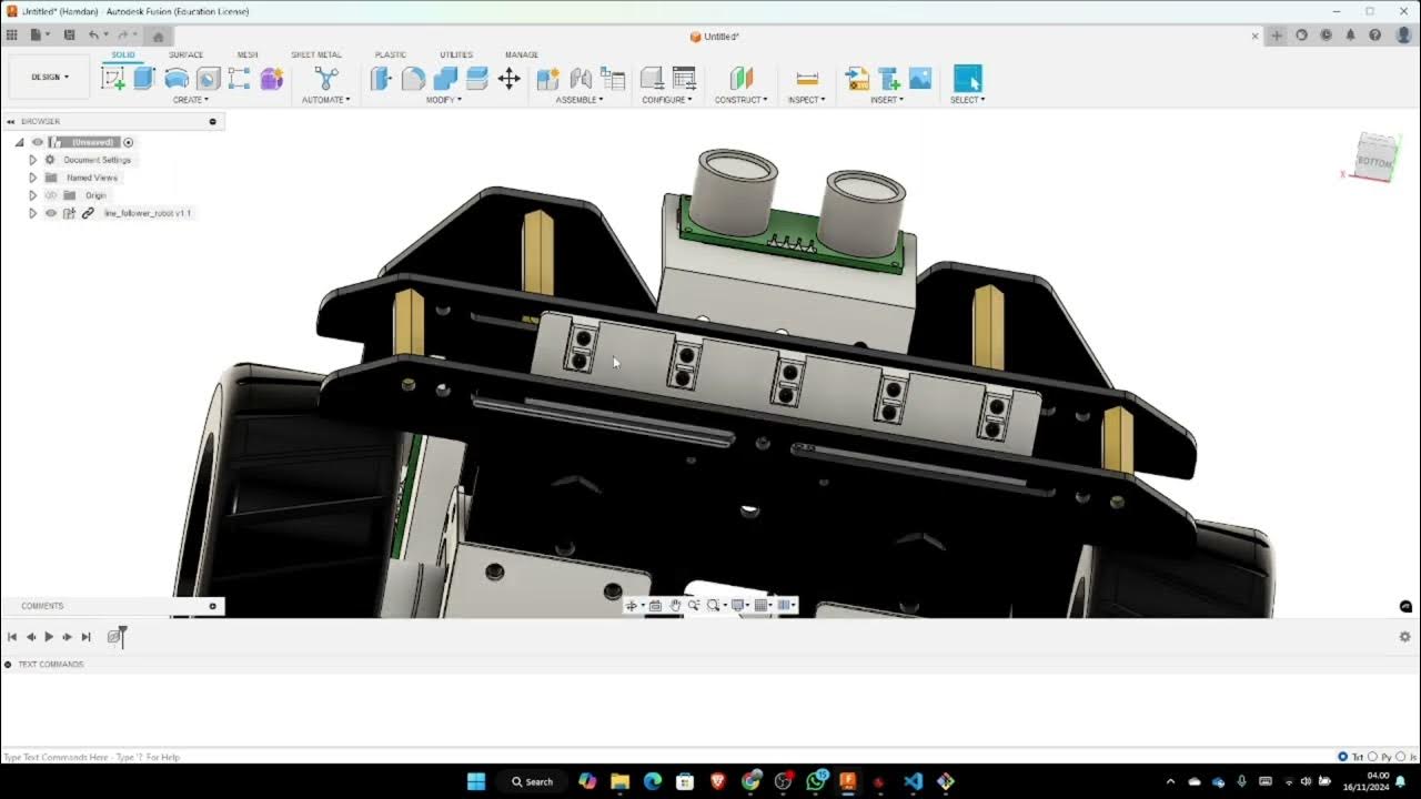 Tutorial Robot Line Follower Menggunakan IR Sensor | Webots R2022A ...