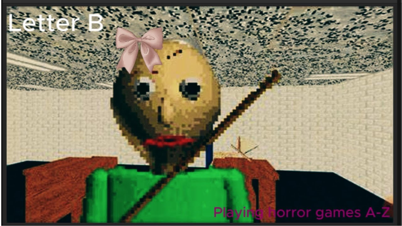 Baldi's Basic - YouTube