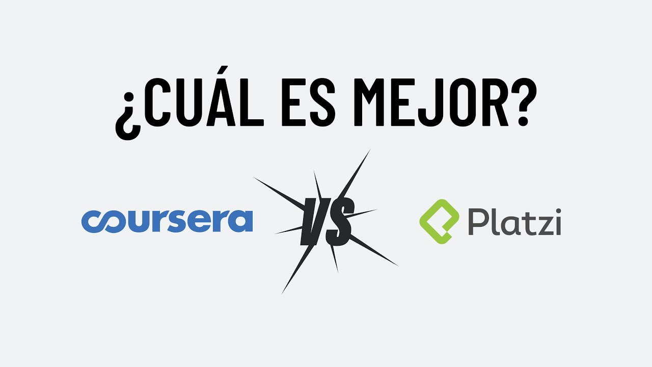 ⚠️ COURSERA vs PLATZI: ¿Cuál es MEJOR? ⚠️ - YouTube