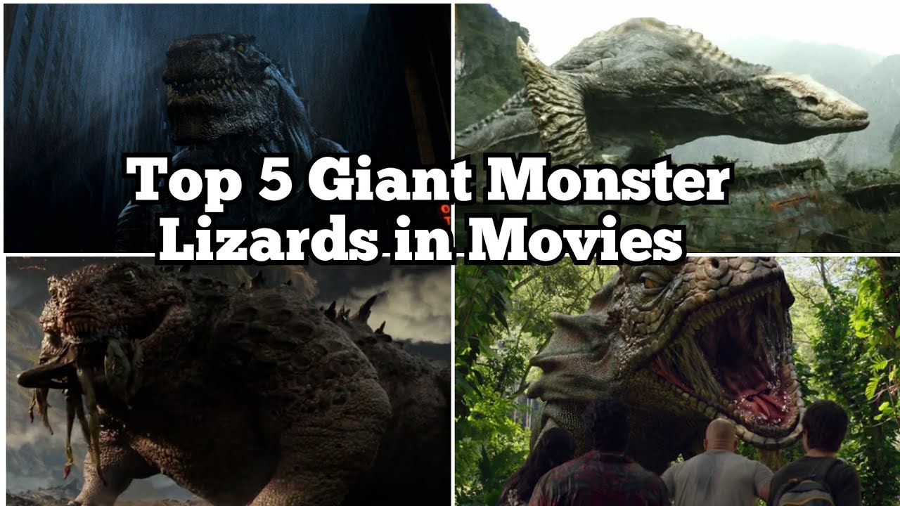 💥 5 Giant Lizards form Movies - YouTube