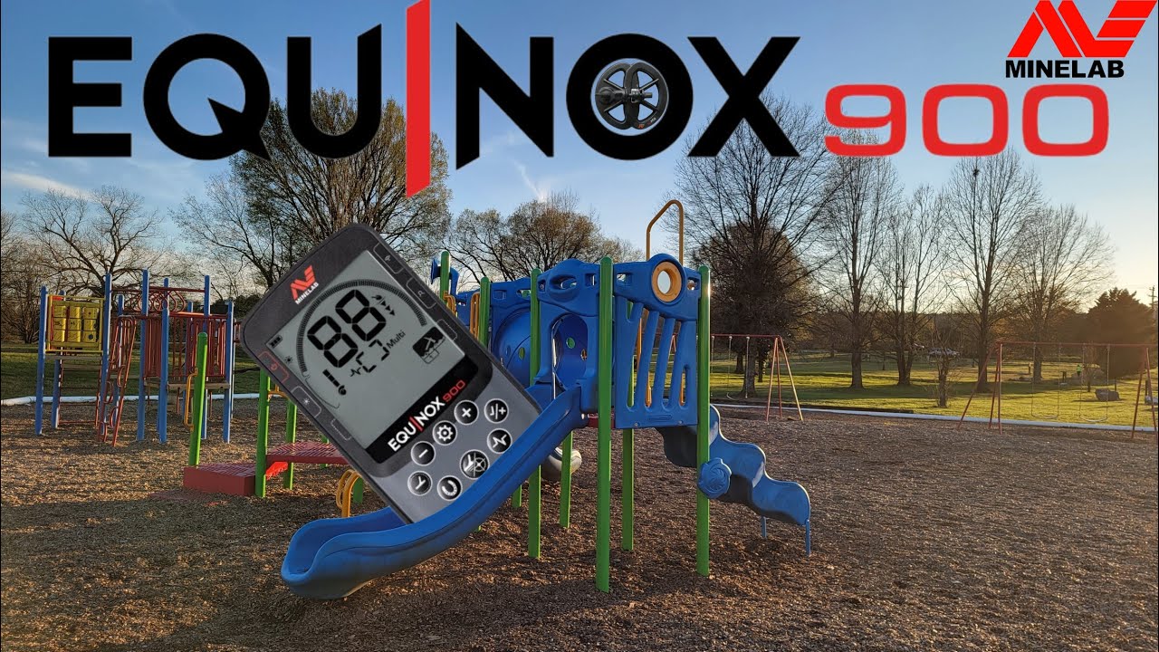 Equinox 900: 6 Inch Coil At The Playground - YouTube