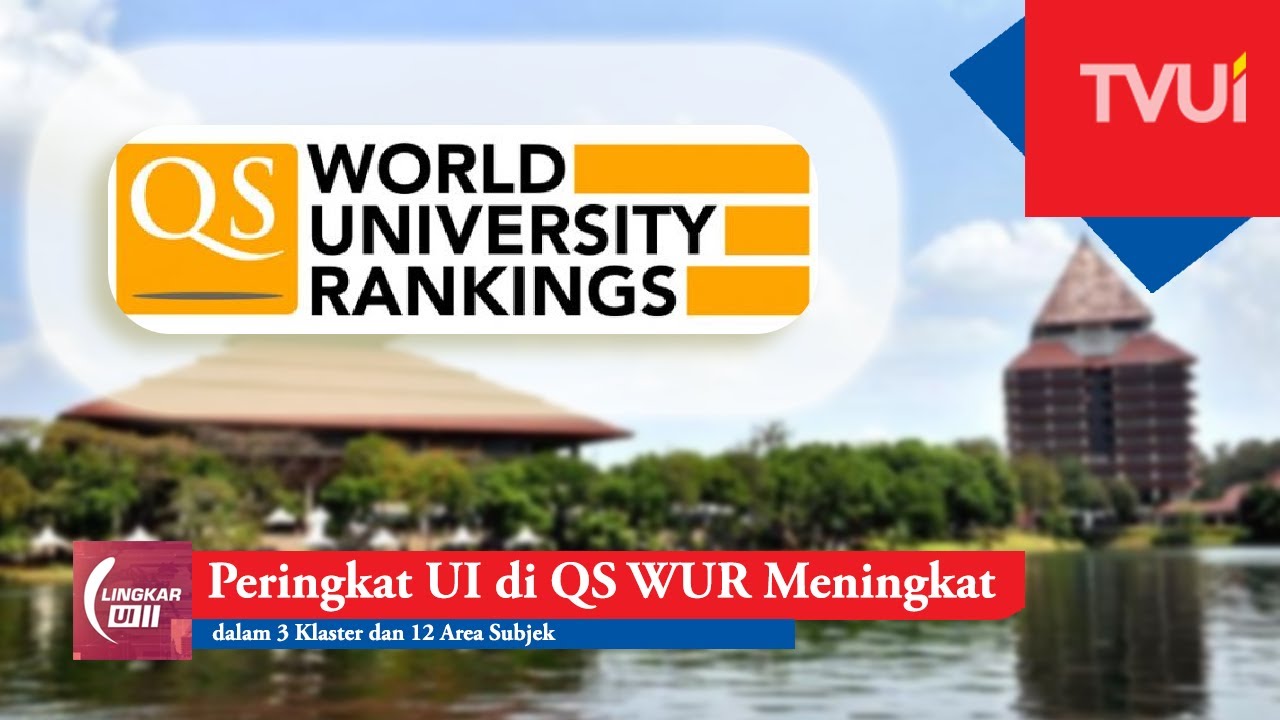 Peringkat UI di QS WUR 2022 Meningkat - YouTube