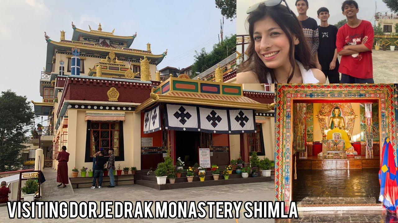 Dorji Drak Monastery Shimla ️/ Panthaghati Monastery/ #monastery - YouTube