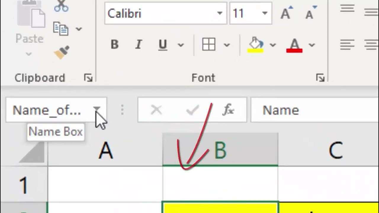Name range with short cut key in Microsoft Excel@COMPUTEREXCELSOLUTION - YouTube