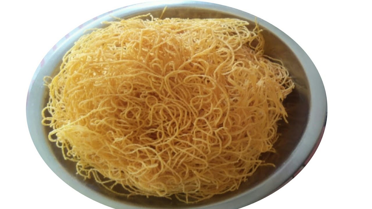 Nylon sev recipe/Crispy Besan sev for Namkeen Simple sev recipe - YouTube