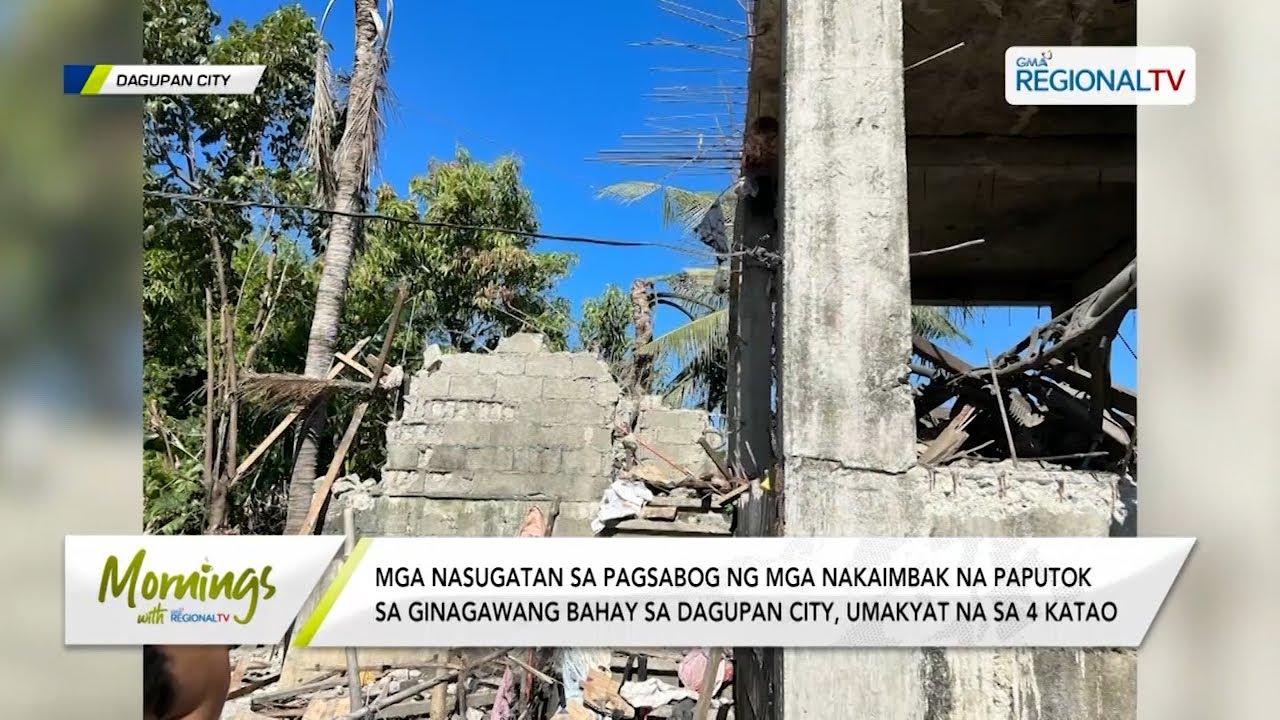 Mornings with GMA Regional TV: 4 katao, sugatan sa pagsabog ng inimbak ...