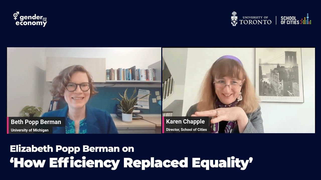 How Efficiency Replaced Equality with Elizabeth Popp Berman - YouTube