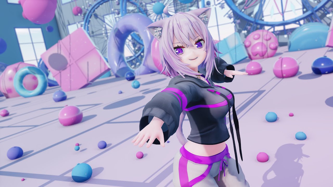 [MMD 4K] 猫又おかゆ Nekomata Okayu - ウミユリ海底譚 - YouTube