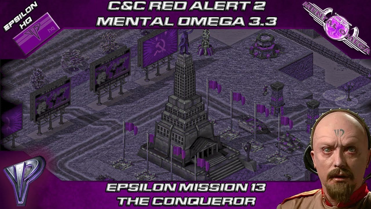 MENTAL OMEGA 3.3 Red Alert 2 - Time Machine in The Conqueror - YouTube