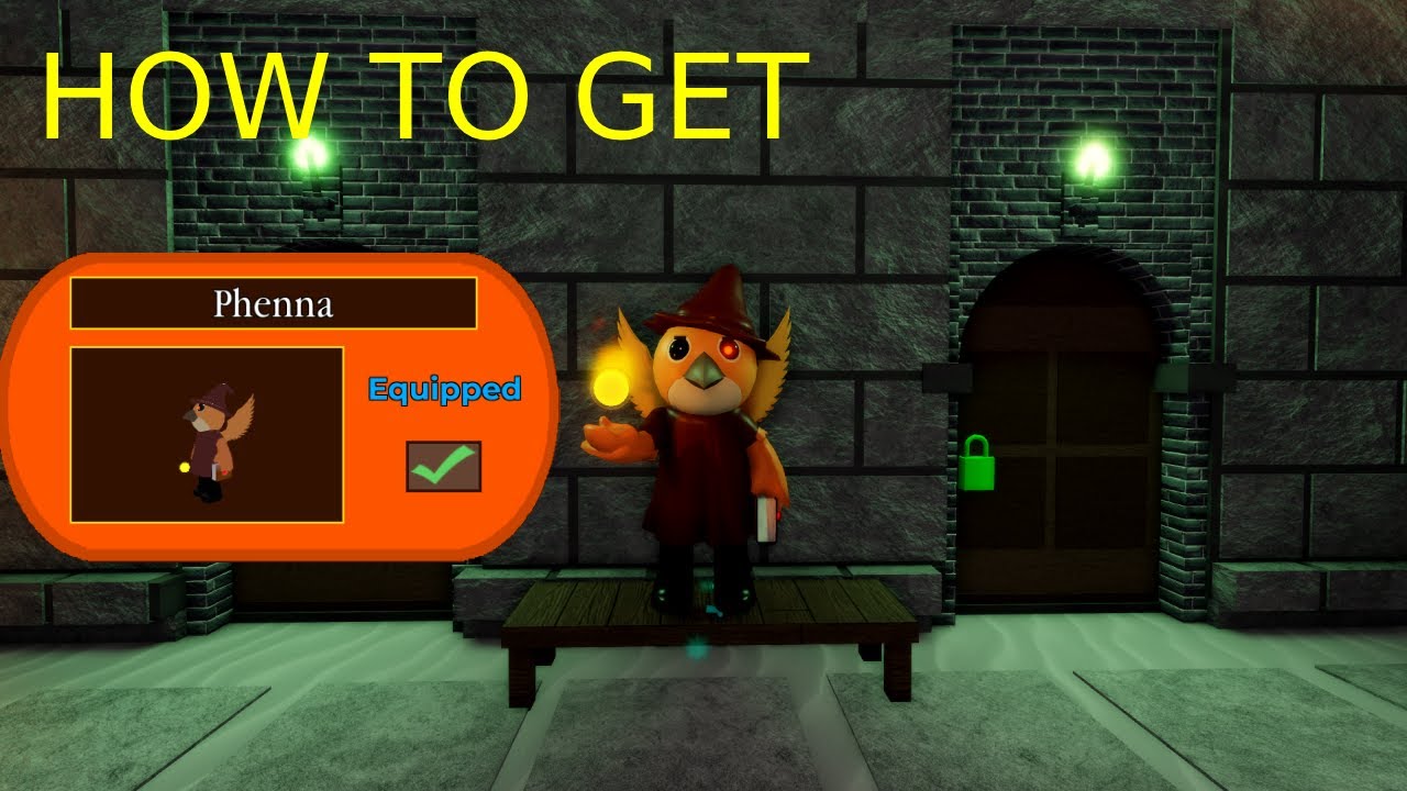 How to get the PHENNA skin in Roblox PIGGY - YouTube