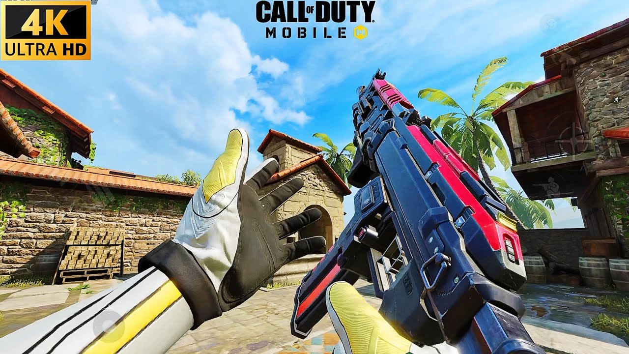 NEW AK-117 RED ACTION GAMEPLAY ULTRA HD | CODM - YouTube