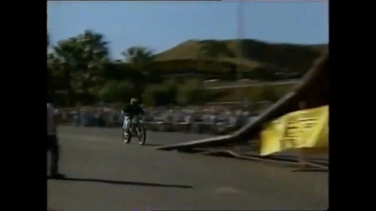 Stunt Accident Of Butch Laswell - YouTube