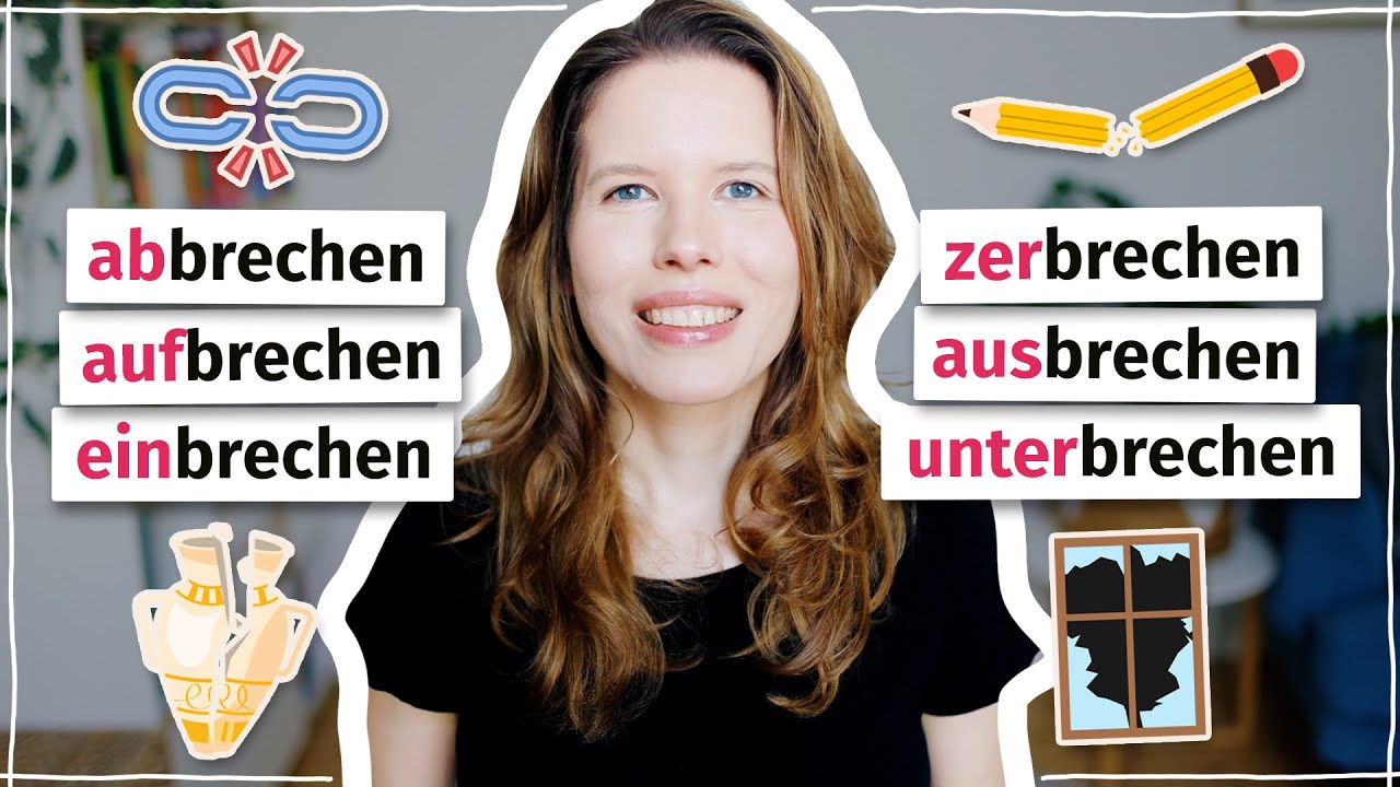 Verben mit „brechen": Kennst du die Unterschiede? (Deutsch B2, C1 ...