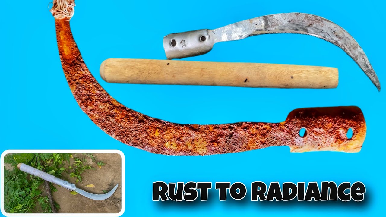 Rust to Revival: William Swift Grass Cutting Tools || Vintage WS Tool ...